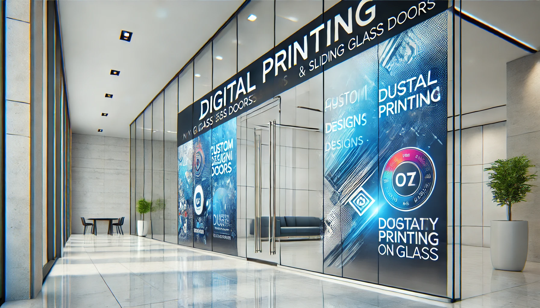 Individueller Digitaldruck auf Glas – Ihr Lieblingsfoto auf Glastüren & Schiebetüren